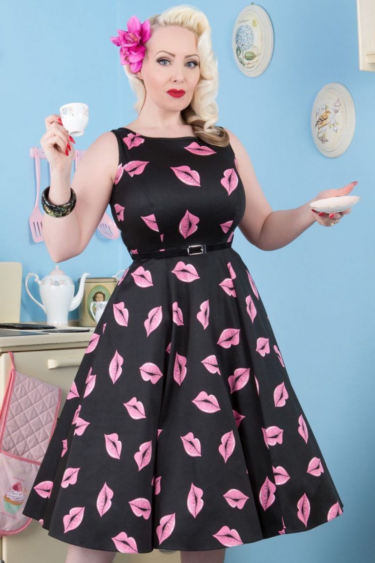 Años 50 Fiesta & Cocktail Vestidos a medida confección propia Made in ...